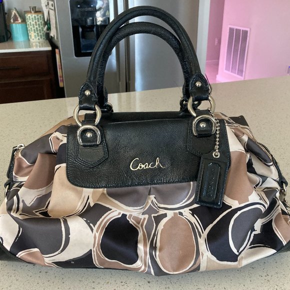 Coach | Bags | Coach Bag Coach Tote Bag Multicolor Shoulder Strap ...